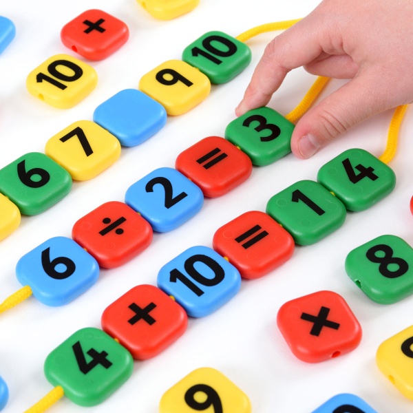 Lacing Number Beads - Educational Advantage, Distributor for The ...